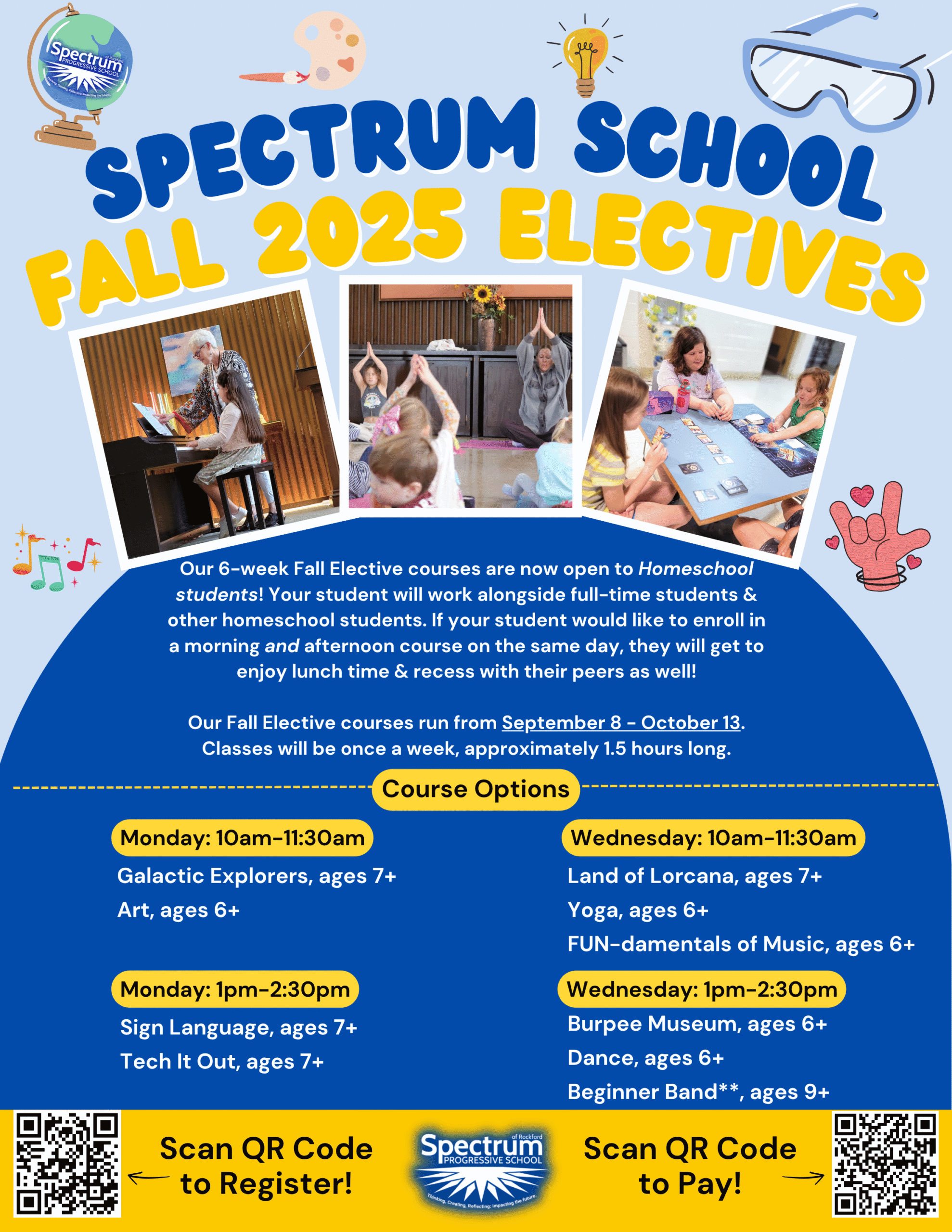 Spectrum Progressive School of Rockford, IL | Welcome | Spectrum School